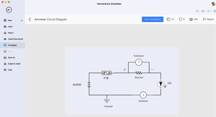 How to Draw a Circuit Diagram Easier with EdrawMax